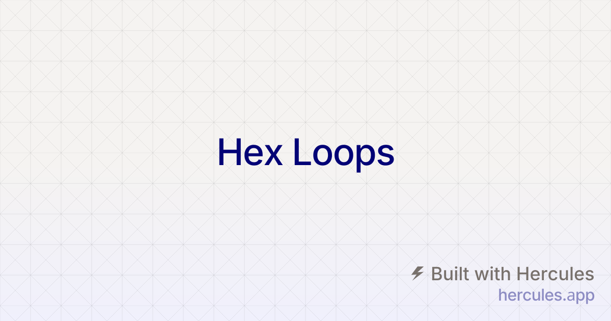 HEXLOOPS - Sample Pack Marketplace